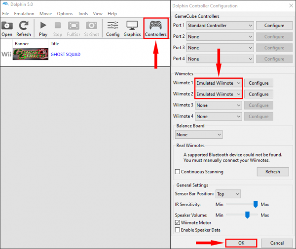 Dolphin - Sinden Lightgun