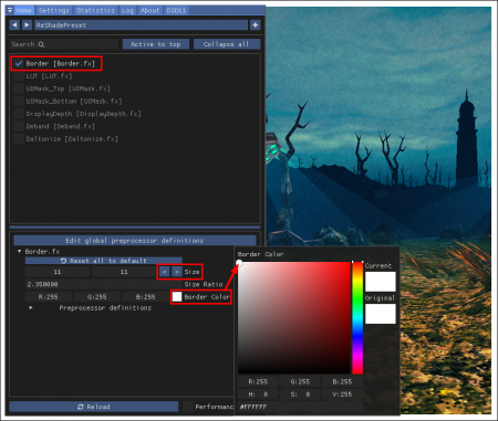Reshade - Sinden Lightgun