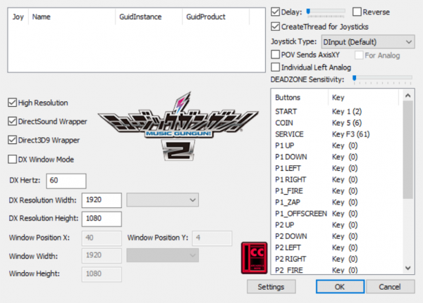 Music GunGun 2 - Sinden Lightgun