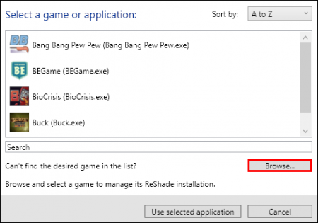 Reshade - Sinden Lightgun