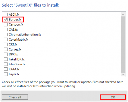 Reshade - Sinden Lightgun