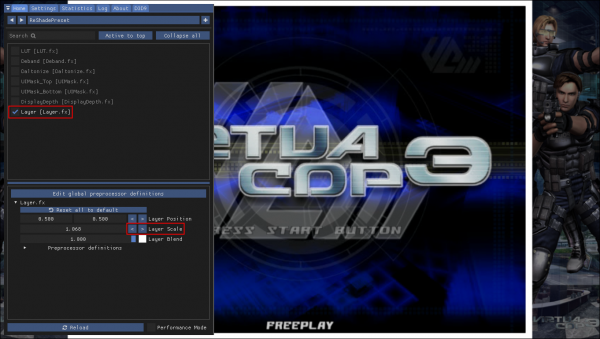 Reshade - Sinden Lightgun