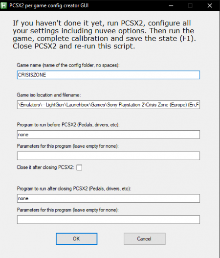 PCSX2 - Sinden Lightgun