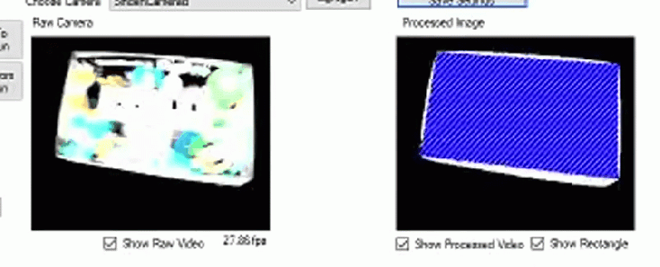 Raw Video and Processed Image - Sinden Lightgun