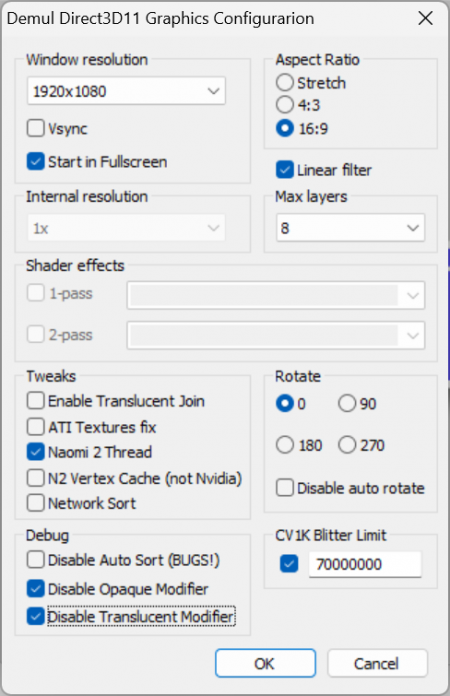 Demul - Sinden Lightgun