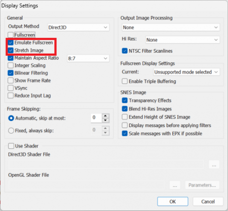 SNES9X - Sinden Lightgun